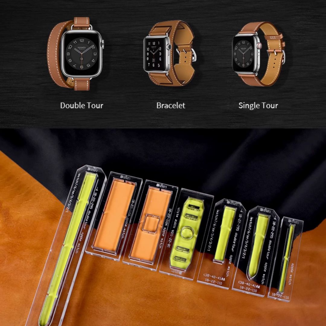 Apple Watch Leather Strap Acrylic Japanese Blade Cutting Die - Multipl ...