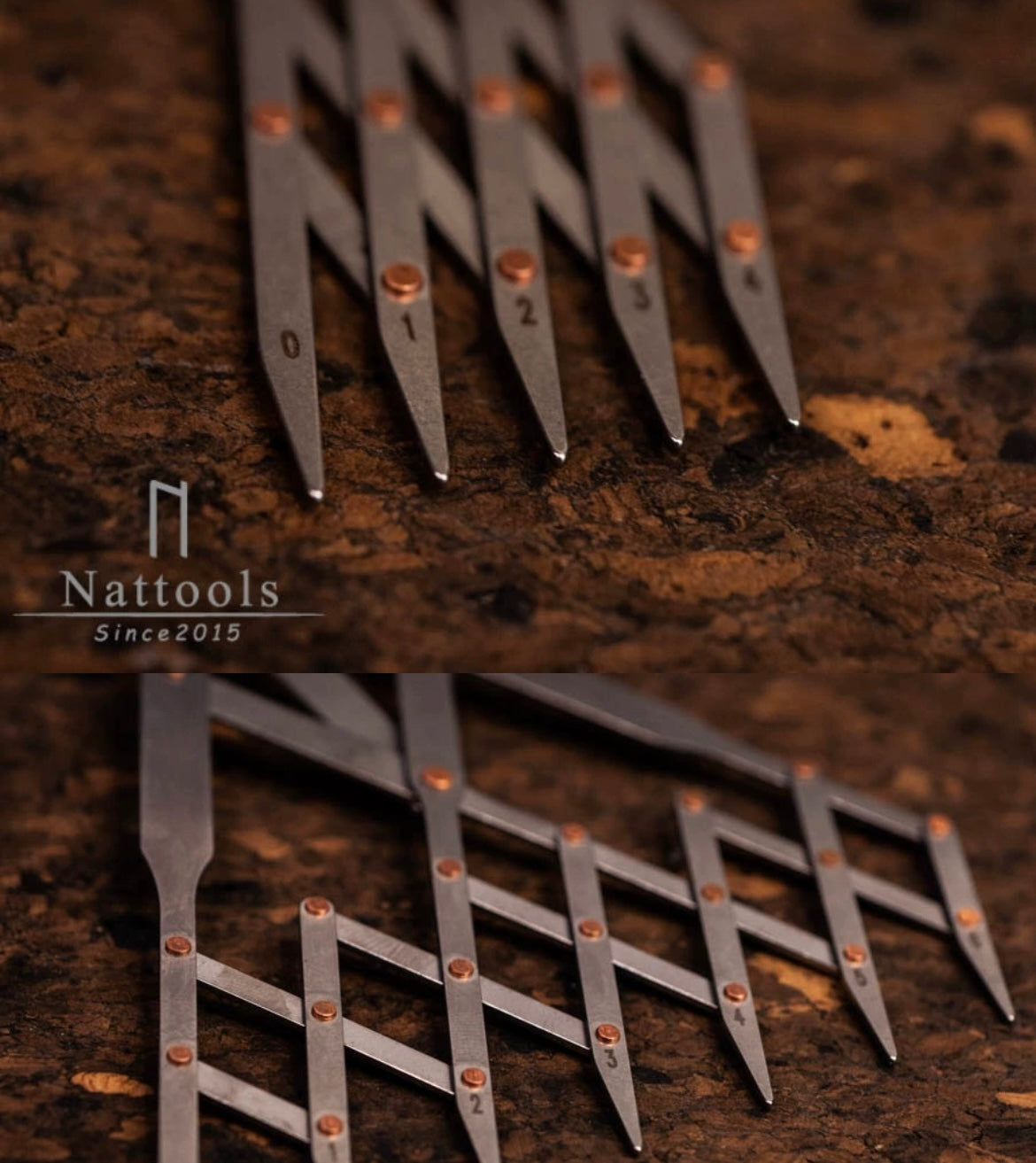 3-Piece Quick Mark Equally Spacing Divider Ruler – CÍ OFFICIAL